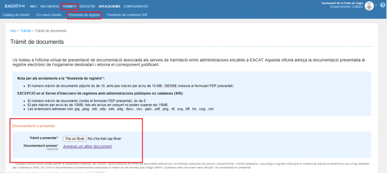 CT - ¿Cómo se inicia una tramitación electrónica? – EACAT